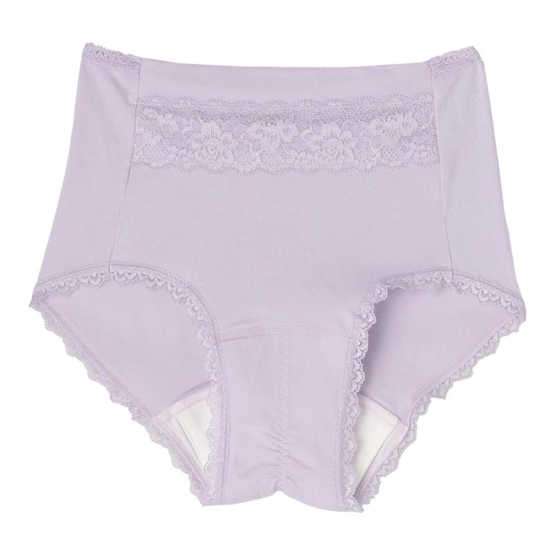 [アツギ] Daily Care Labo(デイリーケアラボ) お腹押えショーツ 綿混 尿ケアパッド用ショーツ 少量用 パッド用 (19cm対応) 80771AS (80783AS)抗菌防臭加工お腹押えかさかさ音のしにくい防水シート(少量用...