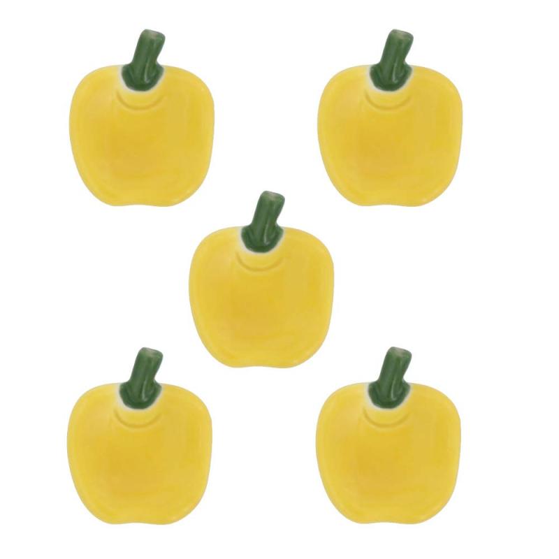 テーブルウェアイースト りんごの箸置き 5個セット カトラリーレスト スプーンレスト 食器セットテーブルウェアイーストのオリジナル商品です。とっても可愛いリンゴの形の箸置き5点セットです。中央が少し窪んでいて、ちょっとだけたわんだようなフォ...