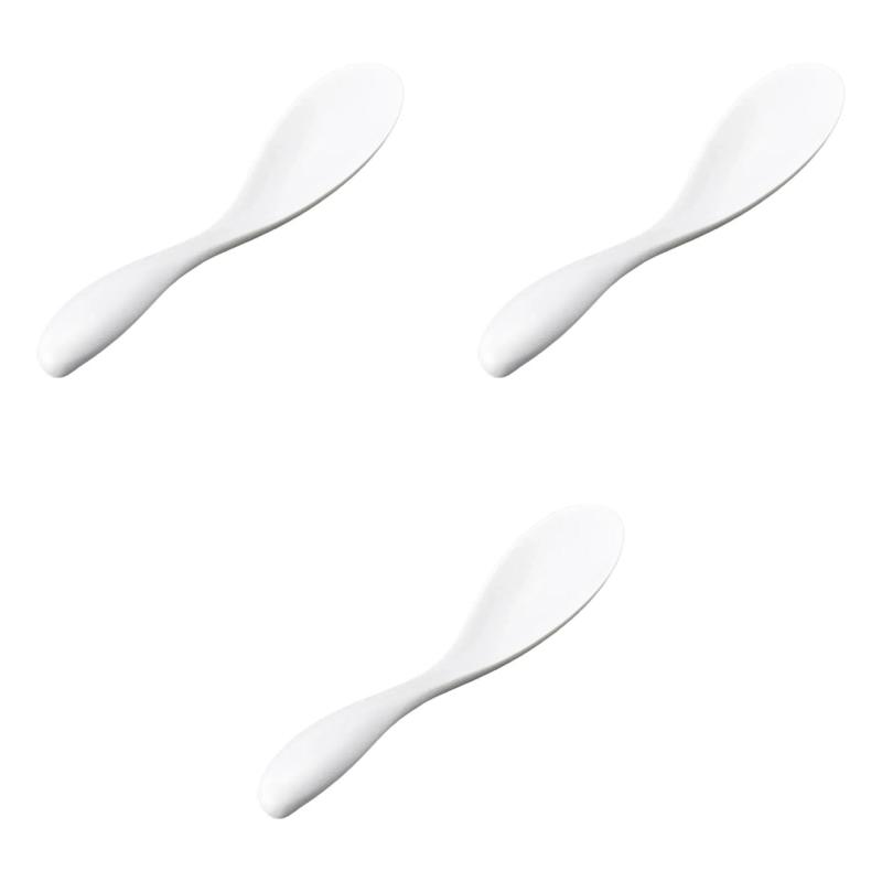 3個セット ヨーグルトスプーン [ 13.5×2.8cm ] | スプーン 強化磁器 セトモノホンポ(Setomonohonpo)各[ 13.5×2.8cm ]強化磁器