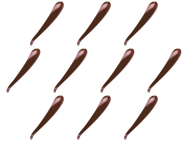 10個セット [TA]耐熱しずくデザートスプーン新溜塗 [ 14.2×1.9cm ] | 漆器スプーン 耐熱ABS樹脂 セトモノホンポ(Setomonohonpo)各[ 14.2×1.9cm ]耐熱ABS樹脂