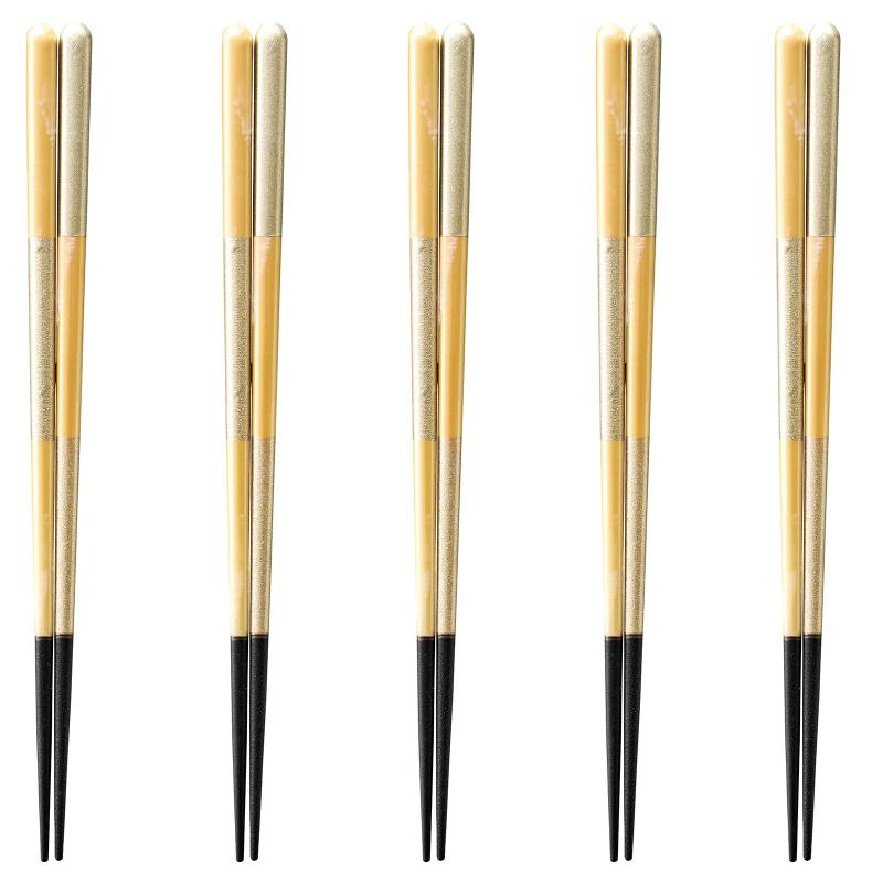 J-kitchens 箸 5膳 セット 素材：木材 箸 食洗機対応 PID3699 お箸 日本製サイズ：約 23cm素材：木材食洗機対応