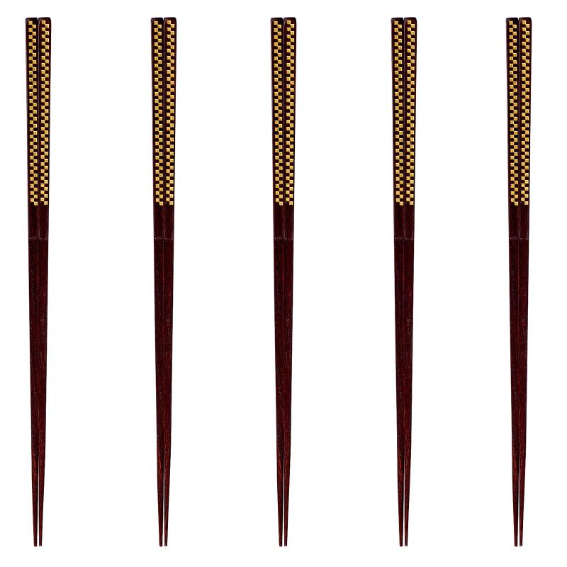 J-kitchens 箸 5膳 セット 素材：木材 箸 PID8922 お箸 日本製サイズ：約 23cm素材：木材