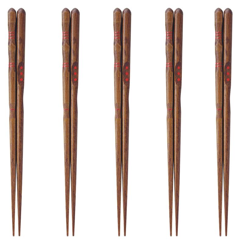 J-kitchens 箸 5膳 セット 素材：木材 箸 PID6713 お箸 日本製サイズ：約 20.5cm素材：木材