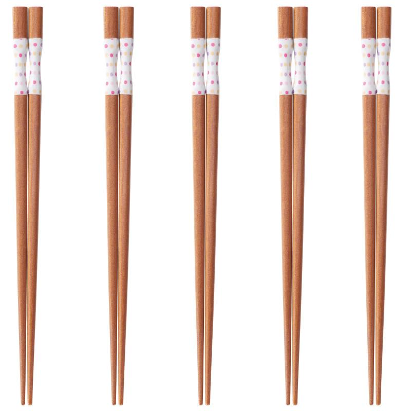 J-kitchens 箸 5膳 セット 素材：木材 箸 PID7383 お箸 日本製サイズ：約 21cm素材：木材