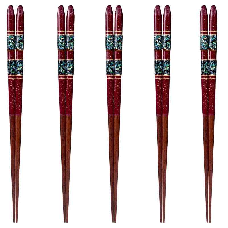 J-kitchens 箸 5膳 セット 素材：木材 箸 PID7123 お箸 日本製サイズ：約 21cm素材：木材