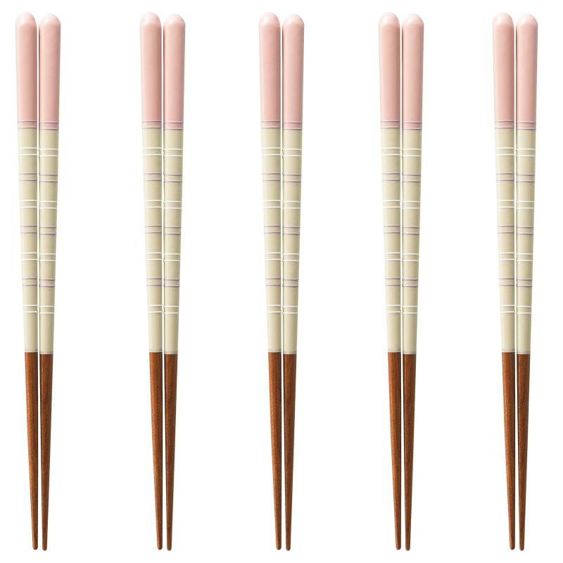 J-kitchens 箸 5膳 セット 素材：木材 箸 食洗機対応 PID2388 お箸 日本製サイズ：約 20.5cm素材：木材食洗機対応