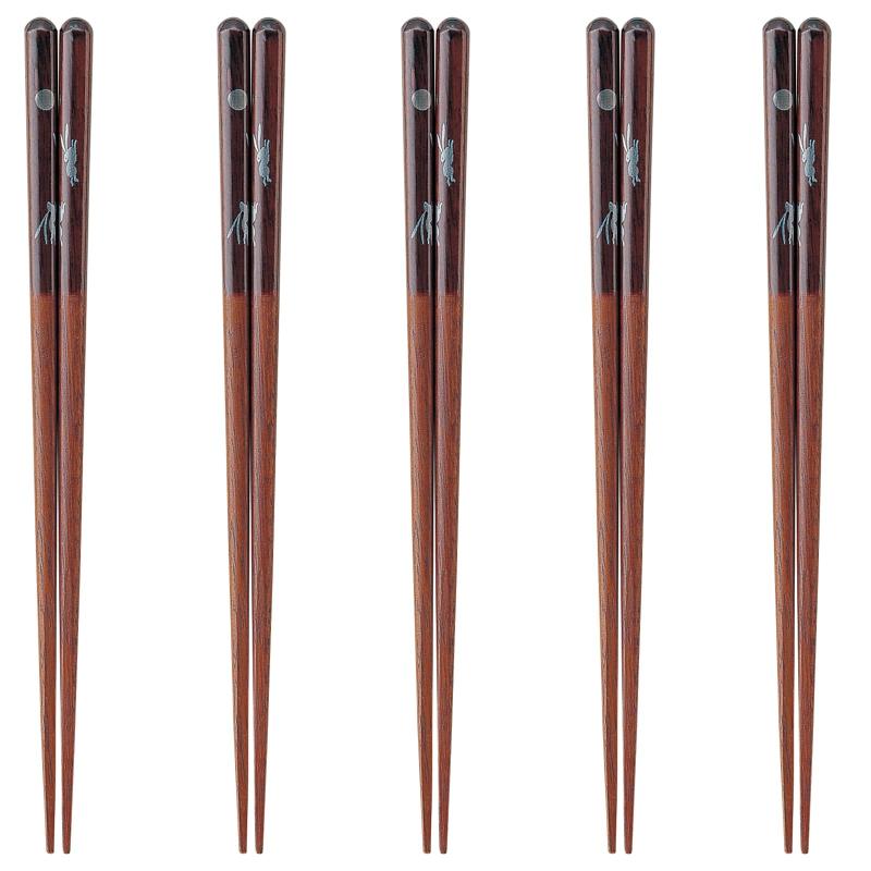 J-kitchens 箸 5膳 セット 素材：木材 箸 PID1687 お箸 日本製サイズ：約 23cm素材：木材