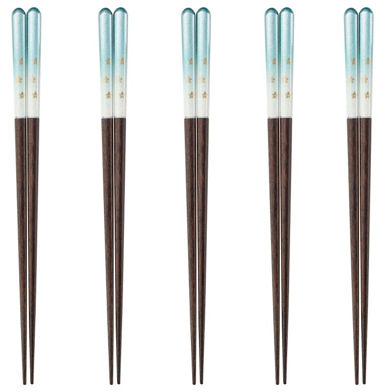 J-kitchens 箸 5膳 セット 素材：木材 箸 食洗機対応 PID4450 お箸 日本製サイズ：約 23cm素材：木材食洗機対応