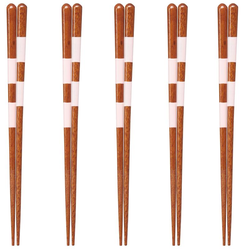 J-kitchens 箸 5膳 セット 素材：木材 箸 食洗機対応 PID2036 お箸 日本製サイズ：約 18cm素材：木材食洗機対応