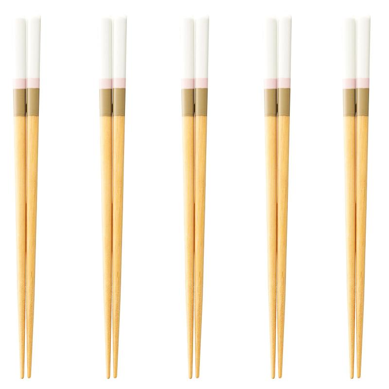 J-kitchens 箸 5膳 セット 素材：木材 箸 食洗機対応 PID2869 お箸 日本製サイズ：約 21cm素材：木材食洗機対応