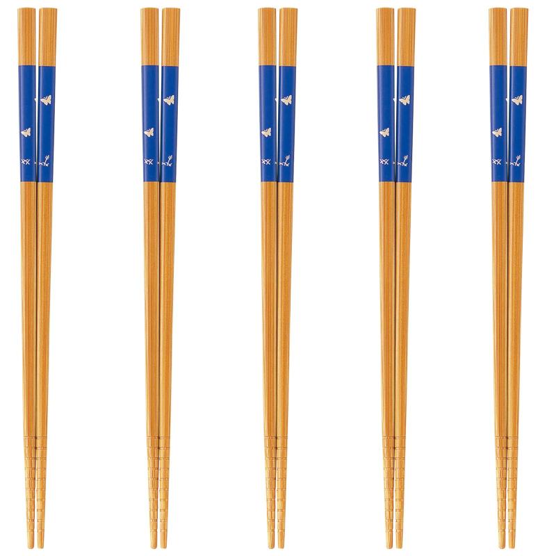 J-kitchens 箸 5膳 セット 素材：木材 箸 PID5570 お箸 日本製サイズ：約 22.5cm素材：木材