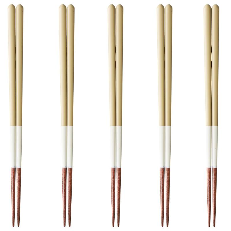 J-kitchens 箸 5膳 セット 素材：木材 箸 食洗機対応 PID3729 お箸 日本製サイズ：約 23cm素材：木材食洗機対応