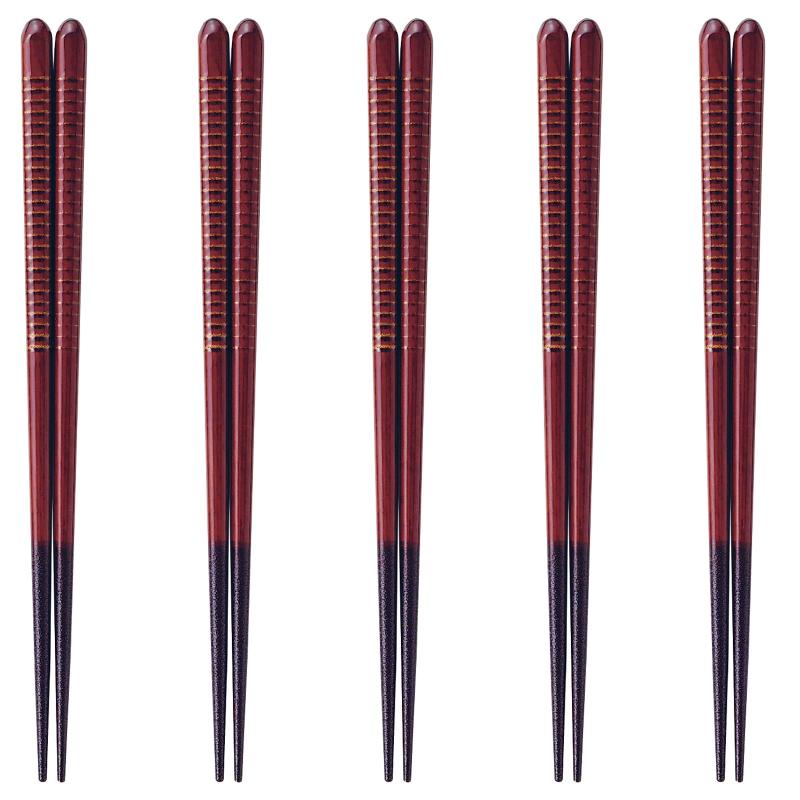 J-kitchens 箸 5膳 セット 素材：木材 箸 食洗機対応 PID2173 お箸 日本製サイズ：約 20.5cm素材：木材食洗機対応