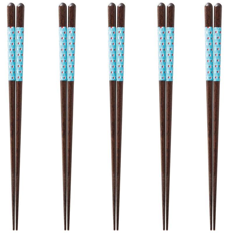 J-kitchens 箸 5膳 セット 素材：木材 箸 食洗機対応 PID5136 お箸 日本製サイズ：約 23cm素材：木材食洗機対応