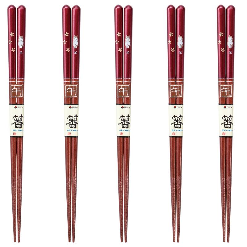 J-kitchens 幸せ箸 5膳 セット 素材：木材 箸 食洗機対応 お箸 日本製 PID7458サイズ：約 21cm素材：木材食洗機対応職人が、一膳ずつ丁寧に仕上げた「幸せ箸」。手にする人の暮らしに幸せが訪れ、その幸せが食卓から広がって...