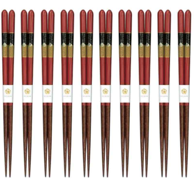 J-kitchens 箸 10膳セット お弁当 ピクニック 行楽用 運動会 来客用 おもてなし 木製 八角 伊達 21.0cm 食洗機対応 日本製箸10膳セットは、木製の温かみと日本製ならではの丁寧な仕上げが特徴です。日常使いはもちろん、お...