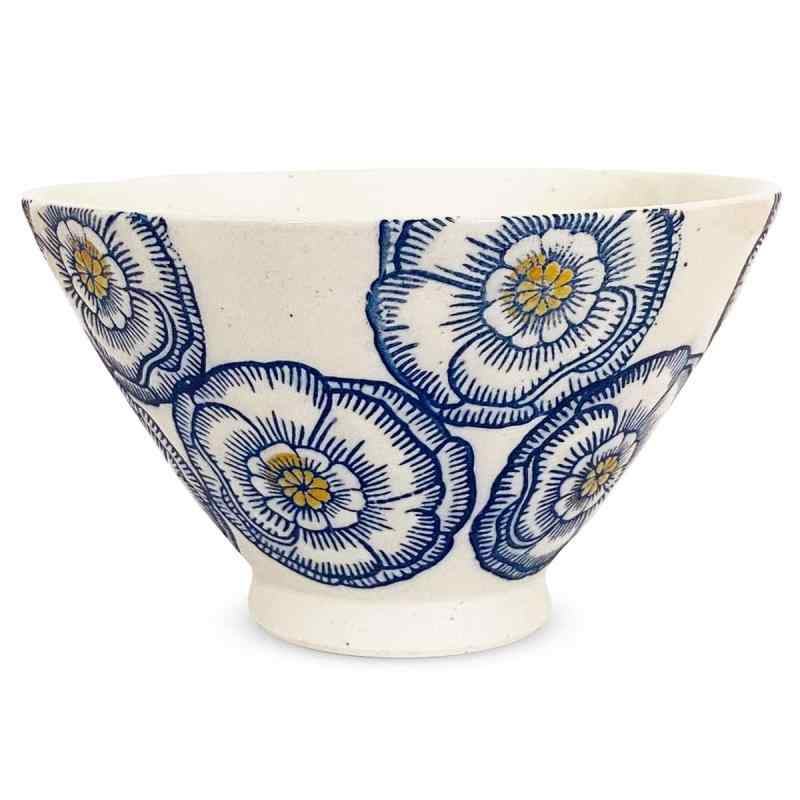 J-kitchens ディナー 茶碗 12.6cm 波佐見焼 日本製 ピオニー ブルー 大 PNO608991材質：陶器（食器洗い機、食器乾燥機使用可能）電子レンジ使用可能サイズ（約）：直径12.6x高さ7.5cm容量（約）：365cc ・...