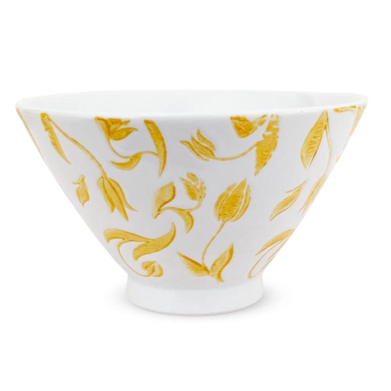 J-kitchens ディナー 茶碗 11cm 波佐見焼 日本製 チューリップ イエロー PNO608212材質：磁器（食器洗い機使用可能、食器乾燥機使用可能）、電子レンジ使用可能サイズ（約）：径11x高さ6.5cm 重量（約）：150g容...