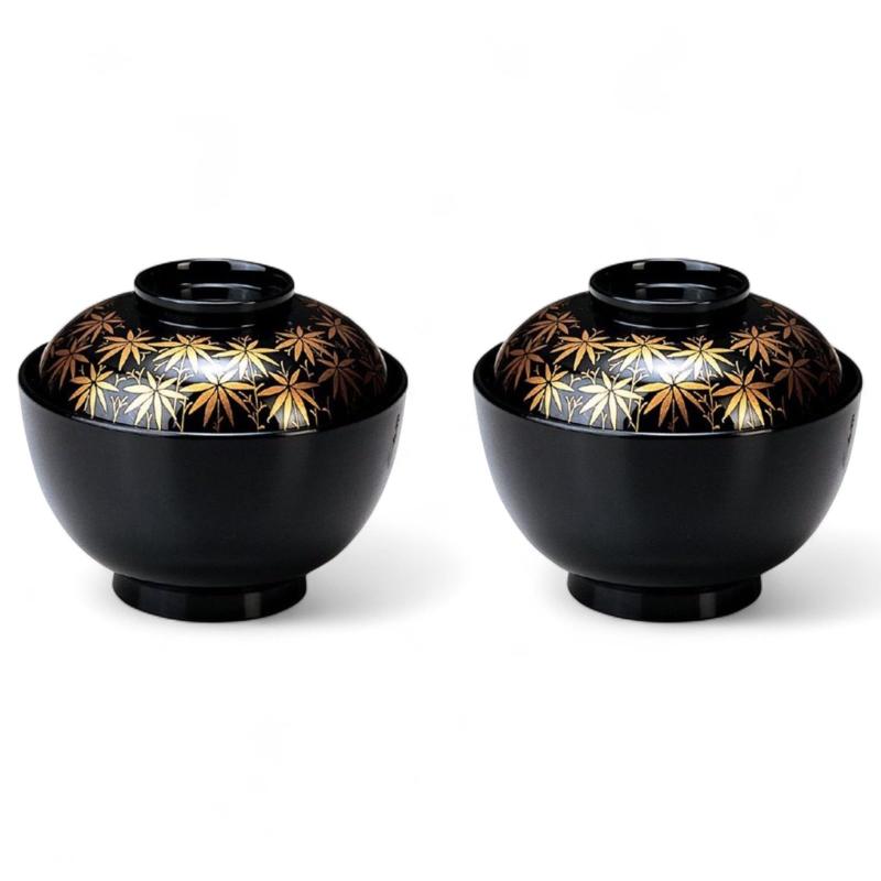 J-kitchens 2個 セット お椀 320cc 食洗機対応 日本製 PN625486サイズ:約 φ11.1×H9.3cm素材・材質:耐熱ABS生産国：日本和モダンな漆器は食卓を落ち着いた雰囲気に演出してくれます。職人が一つひとつ丁寧に...