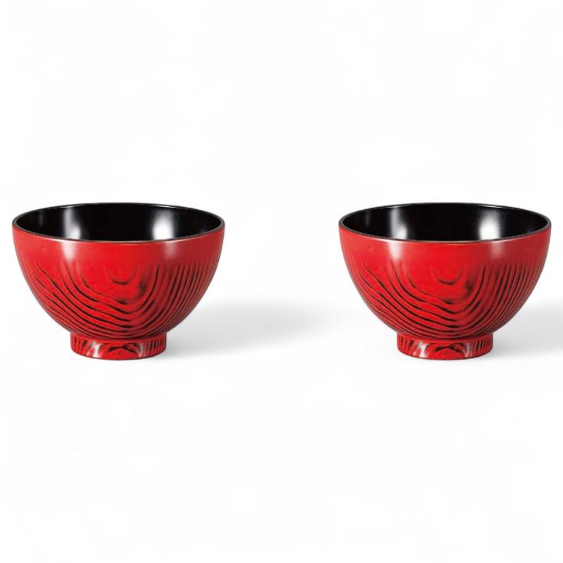 J-kitchens 2個 セット お椀 480cc 食洗機対応 日本製 PN621006サイズ:約 12.1x7.6cm素材・材質:耐熱ABS樹脂生産国：日本容量：480cc和モダンな漆器は食卓を落ち着いた雰囲気に演出してくれます。職人が...