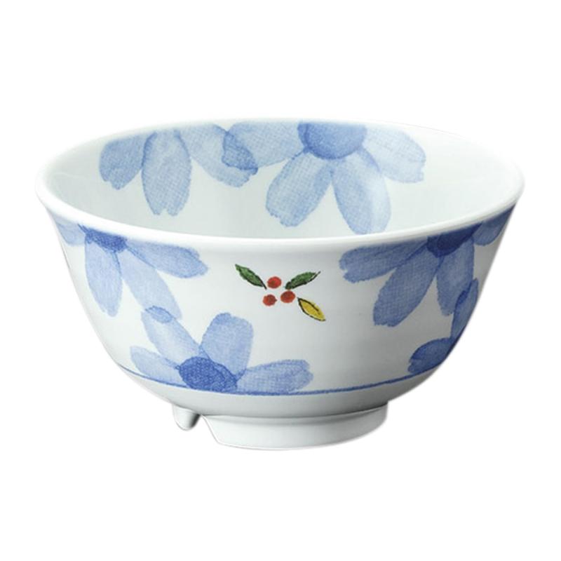 マルケイ (MARUKEI) 丸茶碗/丸茶碗 小 直径113×H59mm 290ml 花つむぎ 両面コーティング 『菜時器EXCELL』 和風 割れにくい 食洗器対応 スタッキング可能 A74B SJ 日本製サイズ : 直径113×H59m...