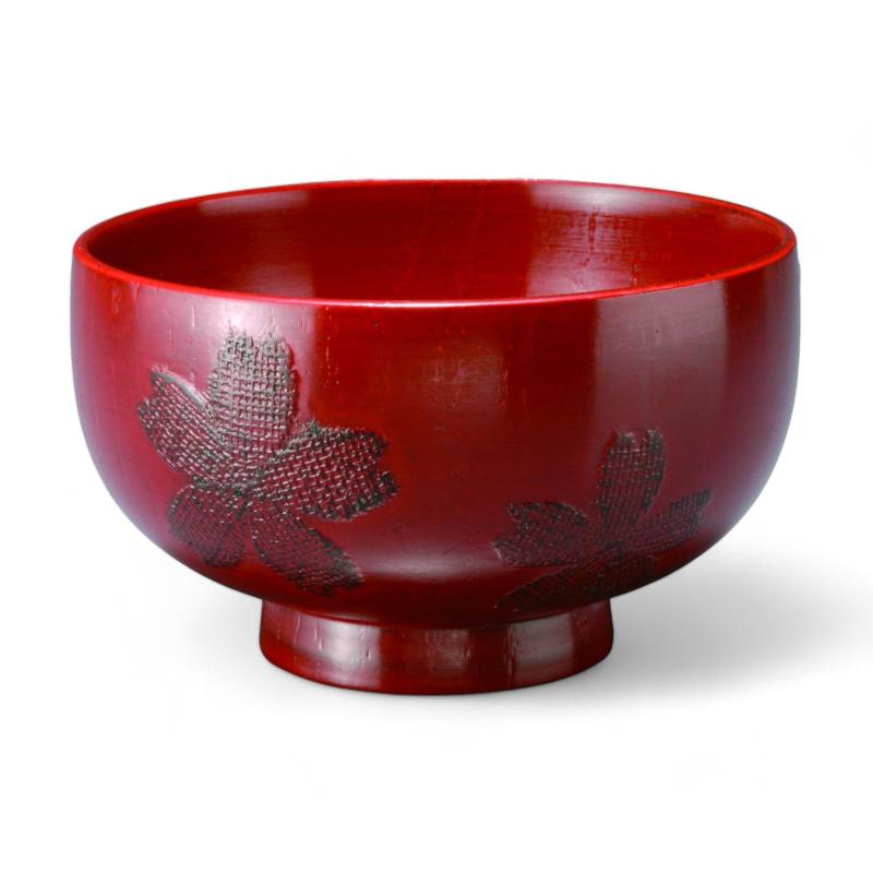 J-kitchens 味噌汁 お椀 木製 さくら 根来 11.3cm x 6.5cm Current model生産地：中国素材・成分：天然木表面塗装:漆パッケージ：個別梱包天然木のマルチボールは、使う方の感性でいろんな表情を魅せます。冷た...