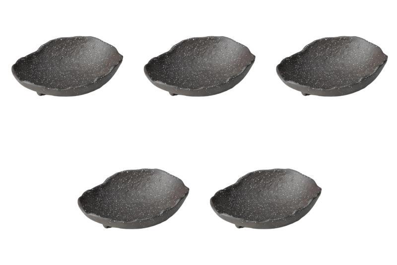 5個セット 星空三つ足多用鉢 [ 19.5×15.2×5.7cm ] | 中鉢 セトモノホンポ(Setomonohonpo)各[ 19.5×15.2×5.7cm ]