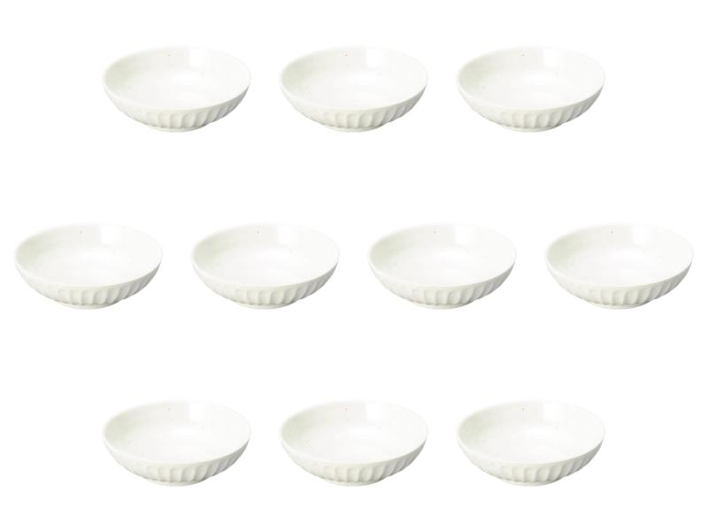 10個セット 新彩ボタそぎ4.2ボール [ 13×4.5cm ] | 小鉢 セトモノホンポ(Setomonohonpo)各[ 13×4.5cm ]