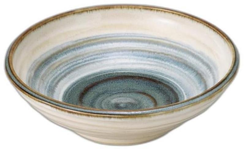 さばトラ荒引浅鉢 [ 16.8 x 16.8 x 5.4cm ] | 中鉢 セトモノホンポ(Setomonohonpo)[ 16.8 x 16.8 x 5.4cm ]