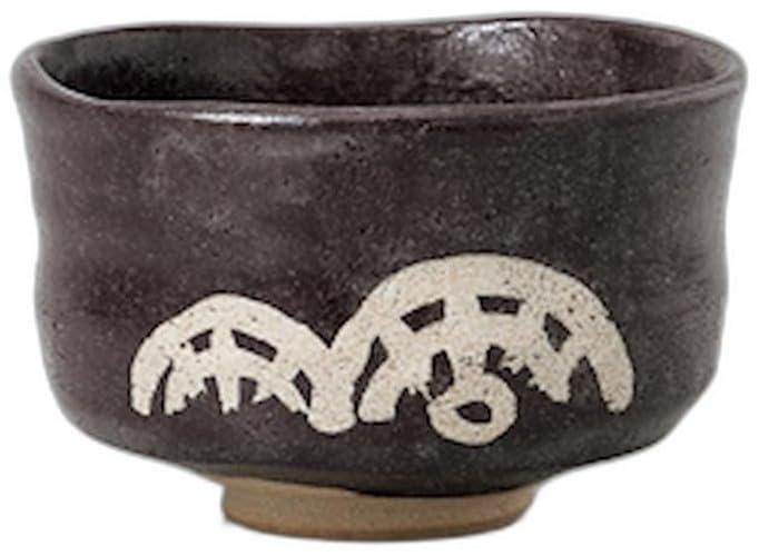 鼠志野茶盌（景陶作）（木） [ 12 x 12 x 7.8cm ] | 抹茶茶碗 陶器 セトモノホンポ(Setomonohonpo)[ 12 x 12 x 7.8cm ] 陶器