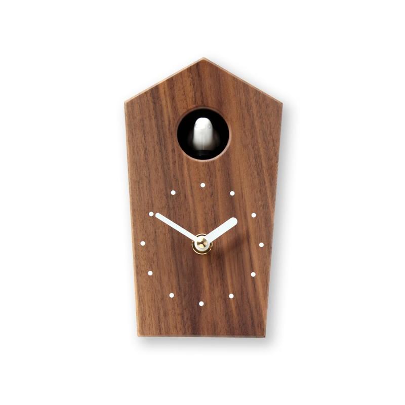 「Cuckoo Clock」時刻とともに届く、癒しのさえずり。置き・壁掛けができる木製鳩時計単3形乾電池3本付属