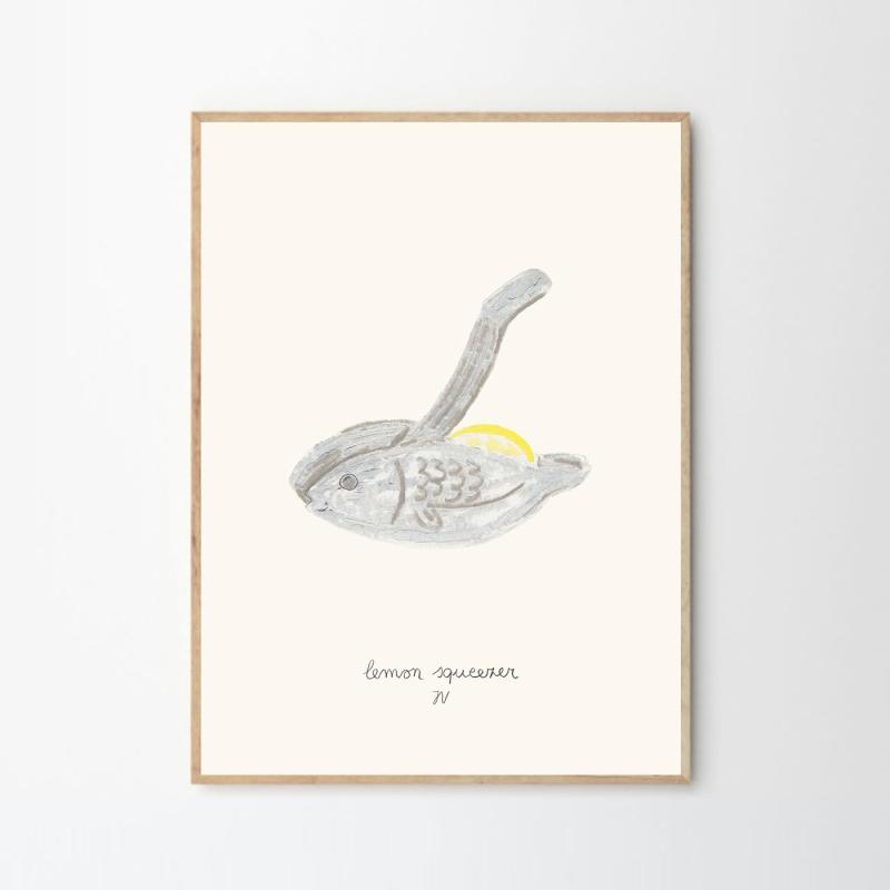 THE POSTER CLUB ポスタークラブ Lemon Squeezer 30×40cm Isabelle VandeplasscheTHE POSTER CLUB（ポスタークラブ）は、デンマークのコペンハーゲンを拠点とし、北欧の文化や...