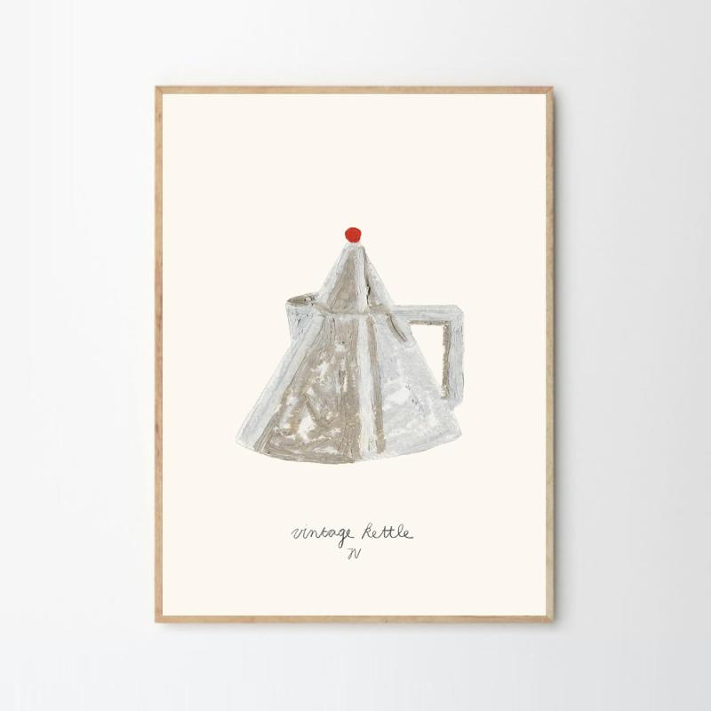 THE POSTER CLUB ポスタークラブ Vintage Kettle 30×40cm Isabelle VandeplasscheTHE POSTER CLUB（ポスタークラブ）は、デンマークのコペンハーゲンを拠点とし、北欧の文化や...