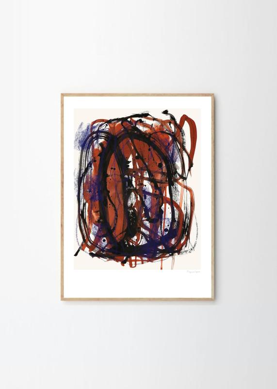 THE POSTER CLUB ポスタークラブ Mixed Media 30×40cm Berit Mogensen Lopezジークレープリントという手法でPOSTER CLUBのために特別に作成されています。ジークレープリントとはフラン...