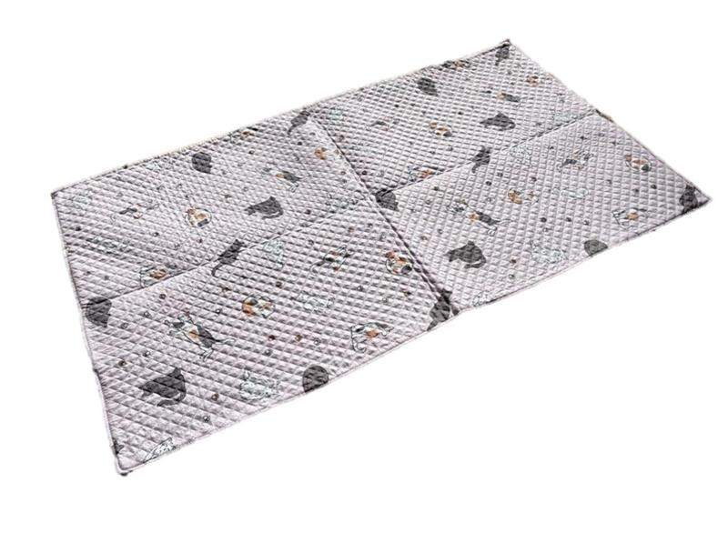 伊藤正(Itosho) キルト長座布団カバー ねこ ピンク 68×120cm Q68-61PKキルト長座布団カバー68×120