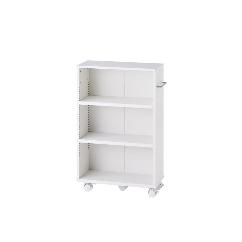 [ベルメゾン] 本 収納 押入れ クローゼット 収納ワゴン キャスター付き ブックワゴンクローゼット用A・B・C・D／奥行48.5(取っ手含む)、高さ70(キャスター含む)cmE・F／奥行48.5(取っ手含む)、高さ93(キャスター含む)c...