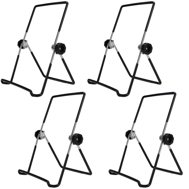 ルボナリエ ブックスタンド 4個セット スマホ タブレット PCスタンド 持ち運び便利書籍やタブレット、スマートフォン、絵皿、写真など様々なアイテムをディスプレイできるブックスタンド4個セットです。