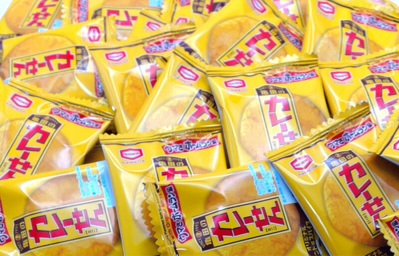 香り極めたインド風本格スパイス使用！ピリッと旨辛！懐かしい駄菓子風おせんべい 内容量：1枚×200袋（50袋×4B） 賞味期限：180日