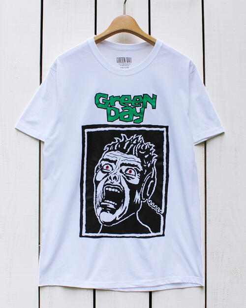 イギリス発、ミュージシャンやバンドなどのライセンスアイテムを手掛ける「 ROCK OFF / ロック オフ 」より、アメリカはカリフォルニアにて1987年結成のパンクロックバンド「 Green Day / グリーン デイ 」の「 プリントT...