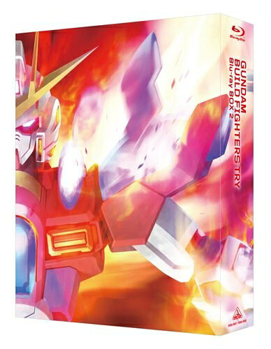 【商品名】ガンダムビルドファイターズトライ Blu-ray BOX 2 (スタンダード版)（中古品）中古品の特性上【破れ、パッケージの欠け,割れ、レンタル落ち、メモ書き】等がある場合がございます。使用する上で問題があるものではございません。...