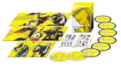 【商品名】Persona4 the ANIMATION Series Complete Blu-ray Disc BOX(完全生産限定版)（中古品）中古品の特性上【破れ、パッケージの欠け,割れ、レンタル落ち、メモ書き】等がある場合がございま...