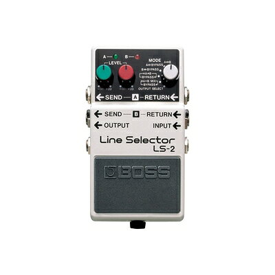 【商品名】BOSS Line Selector LS-2（中古品）中古品の特性上、外箱,取り扱い説明書等は基本的には付属いたしません（付属しているものもございます）。商品として問題があるものではございません、使用可能品となります。また、商品...