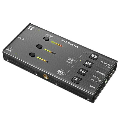 【商品名】アイ・オー・データ I-O DATA デュアルHDMIキャプチャー PC用 配信 HDMI映像切り替え クロマキー合成機能 PowerDelivery/USBバスパワー対応 GV-LSU200（中古品）中古品の特性上、外箱,取り扱...