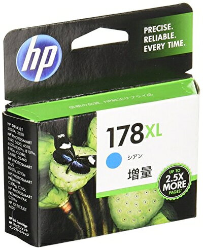 【商品名】HP 178 純正 インクカートリッジ シアン ( 増量 ) HP 178XL CB323HJ（中古品）中古品の特性上、外箱,取り扱い説明書等は基本的には付属いたしません（付属しているものもございます）。商品として問題があるもので...