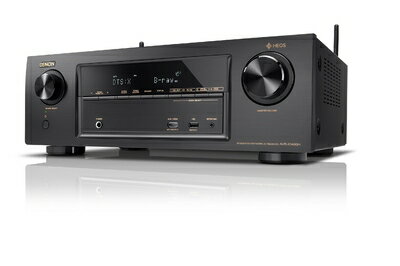 【商品名】Denon AVレシーバー 7.2ch Dolby Atmos/DTS:X/HEOS機能搭載 エントリークラス ブラック AVR-X1400H-K（中古品）中古品の特性上、外箱,取り扱い説明書等は基本的には付属いたしません（付属し...