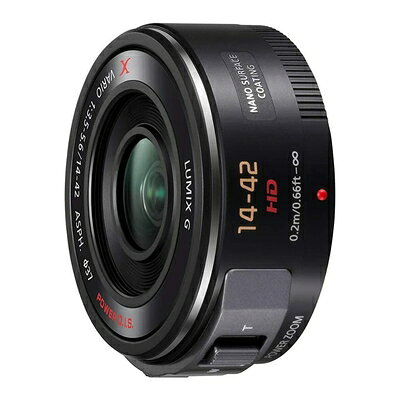 【商品名】パナソニック　ルミックス G X Vario PZ 14-42mm/F3.5-5.6 レンズ（中古品）中古品の特性上、外箱,取り扱い説明書等は基本的には付属いたしません（付属しているものもございます）。商品として問題があるものでは...