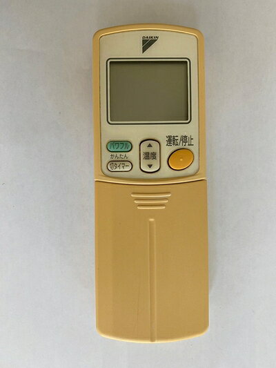 【商品名】ダイキン エアコンリモコン ARC422A4（中古品）中古品の特性上、外箱,取り扱い説明書等は基本的には付属いたしません（付属しているものもございます）。商品として問題があるものではございません、動作いたします。また、商品名に【付...