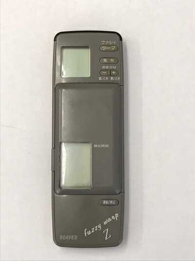 【商品名】ビーバー エアコンリモコン 3RZ 3SZ（中古品）中古品の特性上、外箱,取り扱い説明書等は基本的には付属いたしません（付属しているものもございます）。商品として問題があるものではございません、動作いたします。また、商品名に【付属...