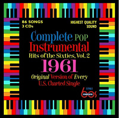 【商品名】Complete Pop Instrumental Hits Of Sixties, Vol.2: 1961（中古品）中古品の特性上【破れ、パッケージの欠け,割れ、レンタル落ち、メモ書き】等がある場合がございます。使用する上で問題...