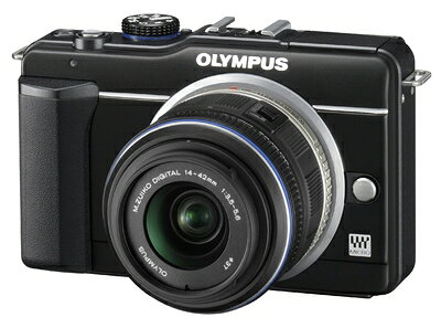 【商品名】OLYMPUS ミラーレス一眼 E-PL1s レンズキット ブラック E-PL1s LKIT BLK（中古品）中古品の特性上、外箱,取り扱い説明書等は基本的には付属いたしません（付属しているものもございます）。商品として問題がある...